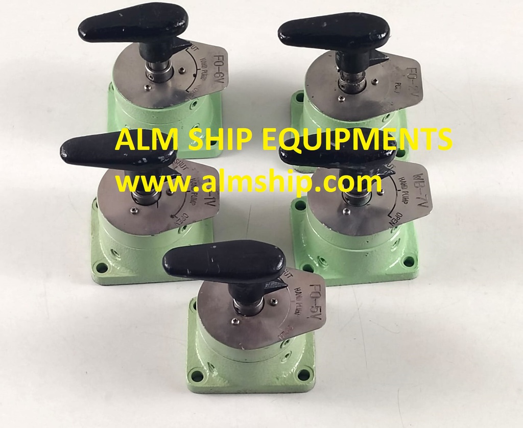 Manual Operated 4 Way Valve 3 Position | ALM SHIP EQUIPMENTS